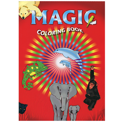 magic trick coloring book